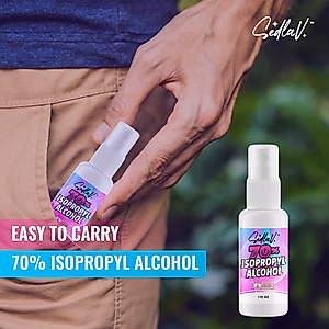 SEDLAV Isopropyl Alcohol 70% Spray Bottle, 70% Isopropyl Alcohol Sprayer, Isopropyl Alcohol Spray Bottles Small, Isopropyl Alcohol 70 Percent Small Bottle, Isopropyl Alcohol Travel Size (1)