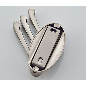 eoocvt 2pcs Folding Hook Wall Mounted Swivel Arm Triple Coat Hook Bathroom Kitchen Garage Clothes Hanger