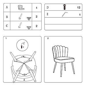 CangLong Velvet Accent Chair for Living Room/Bed Room/Guest Room, Upholstered Mid Century Modern Leisure Chair with Metal Legs Guest Chair Vanity Chair, Teal Blue