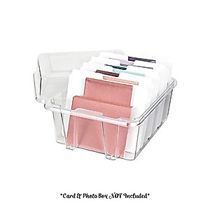 ArtBin 6951AG Card and Photo Divider Pack, White, 16 Dividers