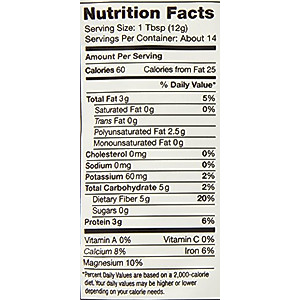 Nutiva Organic Premium Raw Black Chia Seeds, 6 Oz, USDA Organic, Non-GMO, Whole 30 Approved, Vegan, Gluten-Free & Keto, Nutrient-Dense Seeds with 3g Protein & 5g Fiber for Salads, Yogurt & Smoothies