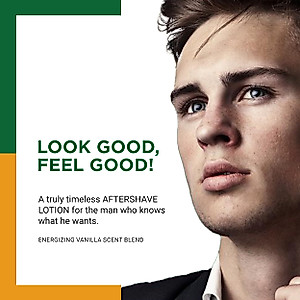 Clubman Pinaud Classic Vanilla After Shave Lotion, 6 Fl Oz (2 Pack)