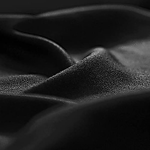 CozyLux Pillow Cases Queen Set of 2 Luxury 1800 Series Double Brushed Microfiber Bed Pillow Cases Embroidered 2 Pack 20x30 inches, Black Pillow Covers with Envelope Closure