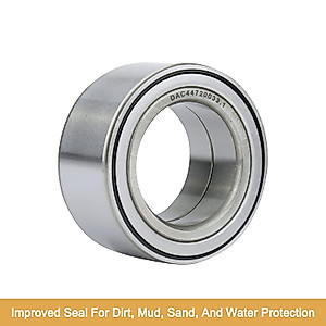 Front and Rear Wheel Hub Bearings Compatible with Polaris RZR 900 1000 4 S XP XC Turbo All Models，Replace # 3514699，3514627，3514822，3514924，3515090.（4 PCS)
