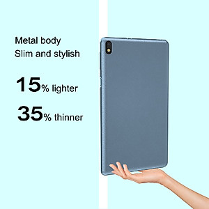 NOVOJOY Tablets 7 inch Tablet, 7” Display, 64 GB ROM, 2GB RAM Quad-Core Processor Android 11 WiFi Tablets Blue.