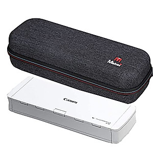 Mchoi Hard EVA Travel Case Fits for Canon imageFORMULA R10 / P-215II Portable Document Scanner,CASE ONLY