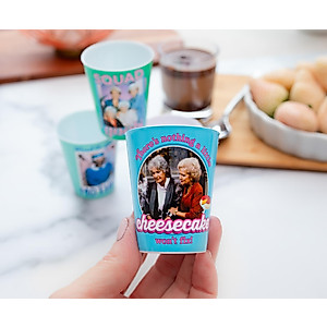 The Golden Girls 2-Ounce Plastic Mini Shot Glass Cups | Set of 4