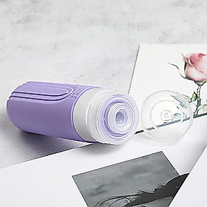 CHEODIN Travel Bottles for Toiletries, 5 Pack TSA Approved Travel Size Containers, 3oz Leak Proof Refillable Travel Accessories for Shampoo Conditioner, BPA Free Travel Bottles with Toiletry Bag