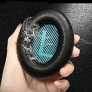 Replacement QC15 Earpads Compatible with Bose QuietComfort15 QC15 QC25 QC2 AE2 SoundTrue SoundLink Around-Ear Headphones (1 Pair)
