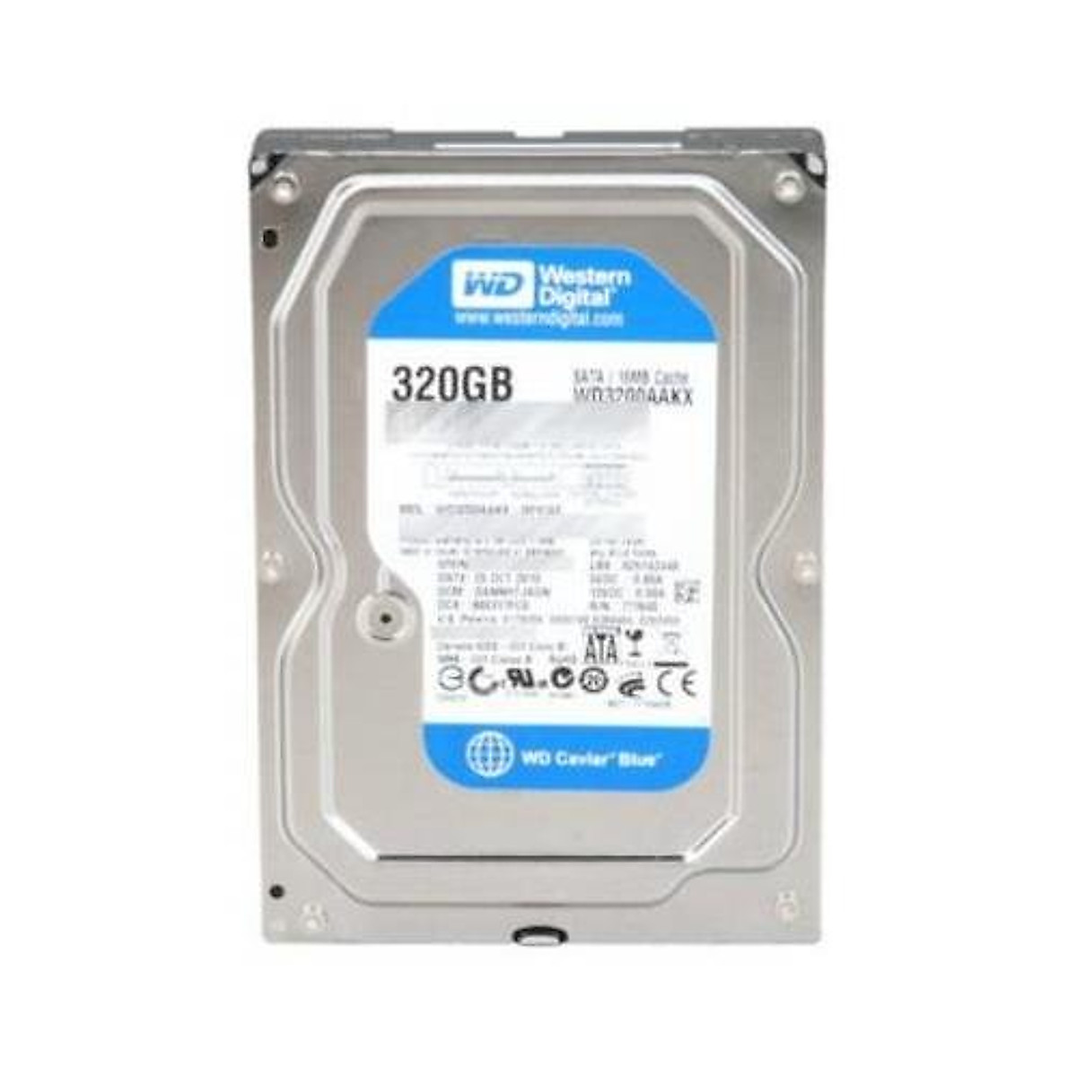 Western Digital WD3200AAKX Caviar Blue 320GB 7200 RPM 16MB Cache SATA 6.0Gb/s 3.5" Internal Hard Drive Bare Drive