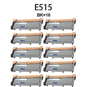 (10 x Black) Compatible E310 E515 593-BBKD Toner Cartridge for use in (PVTHG) Dell E310dw E514dw E515dw E515dn Printer