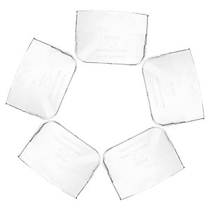 DOITOOL 5pcs Rice Cooker Water Box Clear Drinking Glasses Plastic Water Glasses Condensation Water Collector Rice Cooker Supplies Plastic Condensation Collectors Condensation Boxes Cups