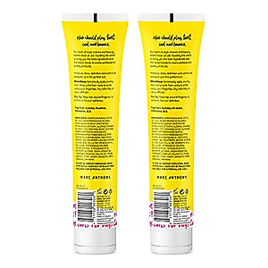 Marc Anthony Curl Cream with Shea Butter & Oils Defines & Softens Curly & Wavy Hair, Set of 2