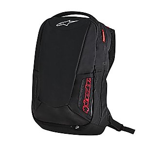 Alpinestars 3517-0402 Black/Red 25 Liter City Hunter Backpack