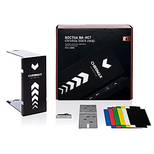 Noctua NA-HC7 chromax.Black.swap, Heatsink Cover for NH-U12A (Black)