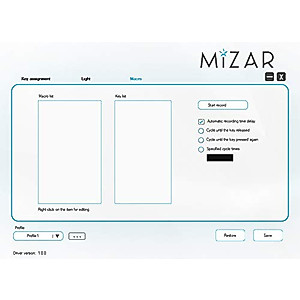 Mizar MZ60 Luna Mechanical Gaming Keyboard | 60% Keyboard 62 Key ANSI US Layout | RGB LED Backlit | Anti Ghosting NKRO | Progammable Macro Keys | Hotswap Gateron Optical Blue Switches | White