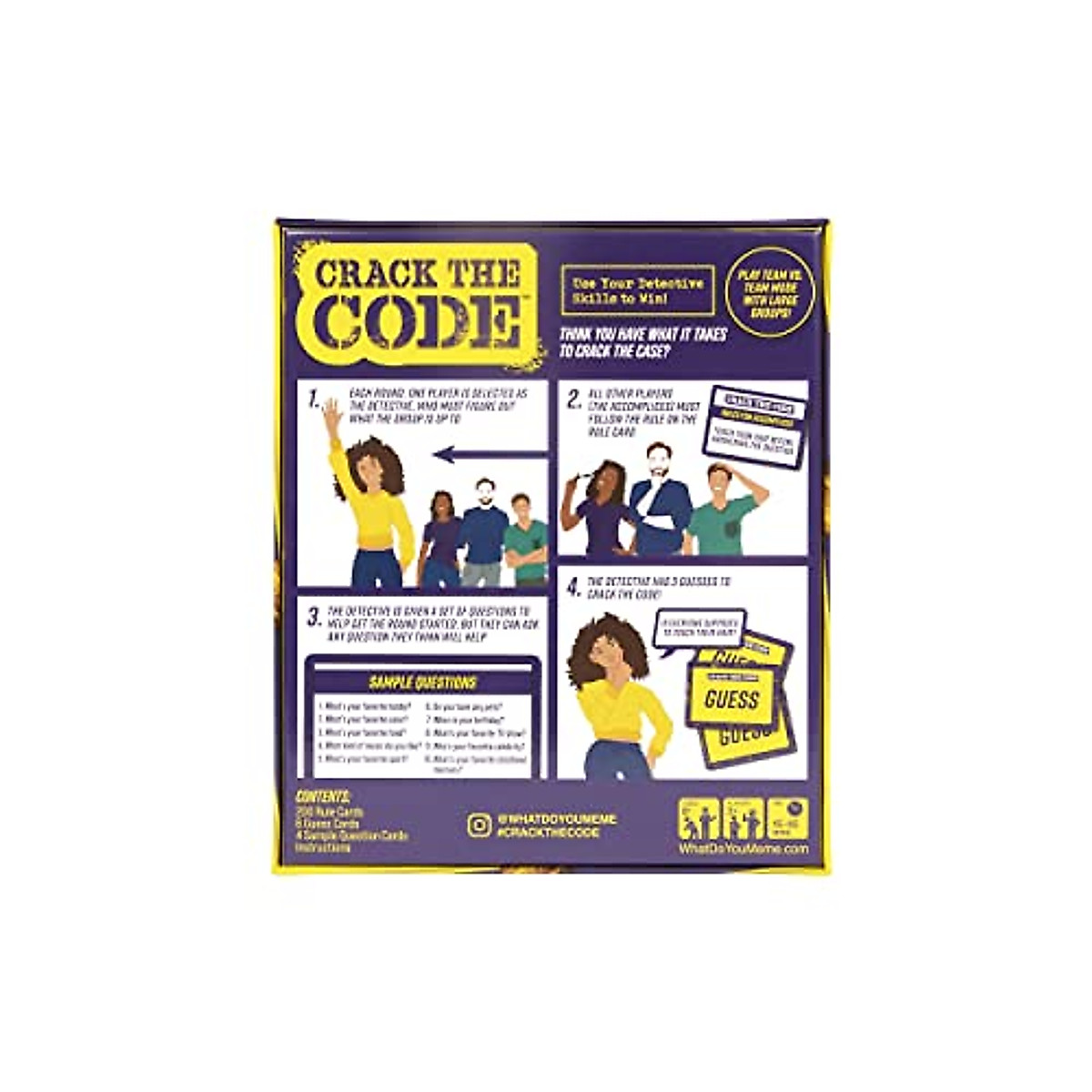 WHAT DO YOU MEME? Crack The Code – A Social Deduction Kids Mystery Game Family