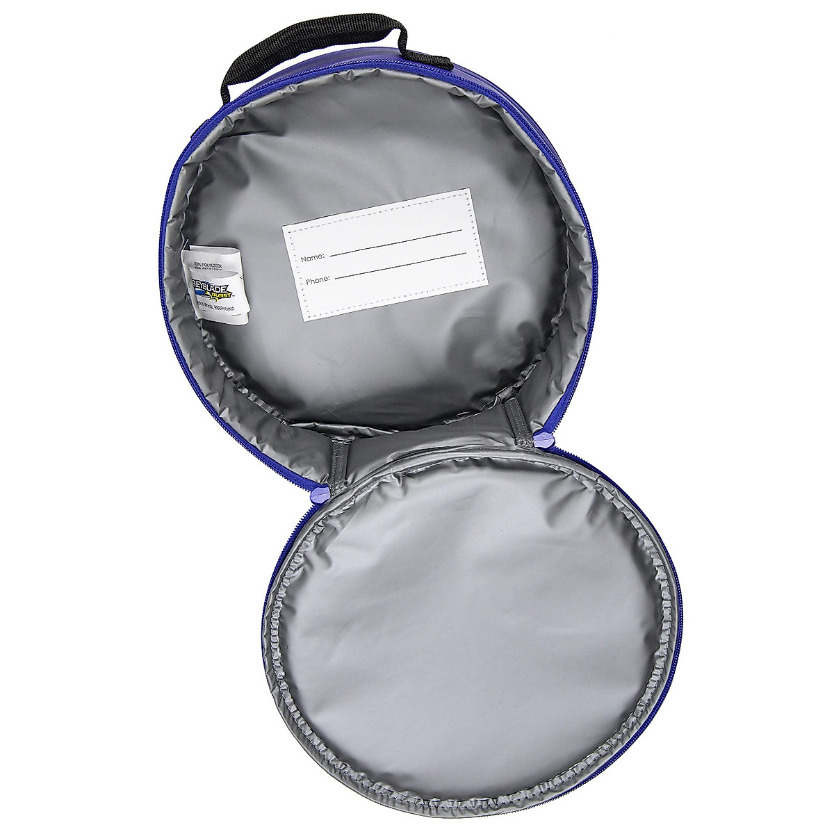 INTIMO Beyblade Burst Show Bel Daizora Dynamite Belial Nexus Venture-2 Blade Character Single Compartment Lunch Box Bag