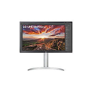 LG Electronics - 27BP85U-W - 27" Monitor, 3840x2160, 16:9 IPS, USB-C, HDMI 2.0 (2), Display Port, USB 3.0 (2 Down)
