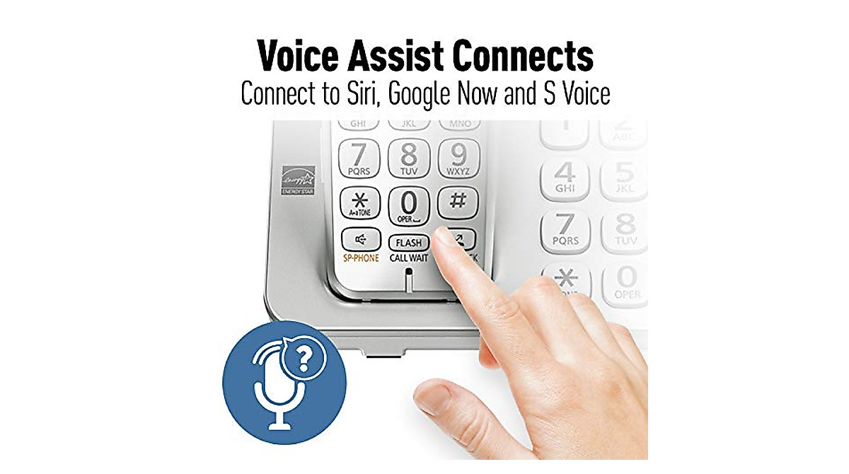 Panasonic Link2Cell Cordless Phone System with 4 Handsets & Bluetooth