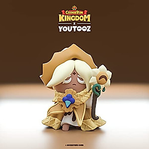 Youtooz Pure Vanilla Cookie Vinyl Figure, 4.5" Adorable Official Pure Vanilla Cookie Figurine from Mobile Game Cookie Run: Kingdom - Youtooz Cookie Run Kingdom Collection