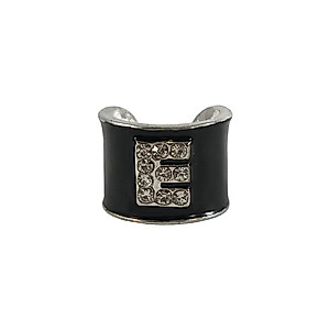 Charmed Crystal Stethoscope Charm, Bing Monogram - E