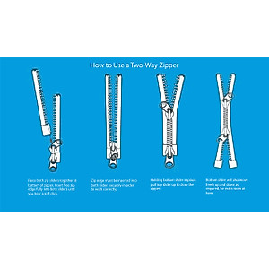 Adoretex Unisex Swim Parka Water Resistant Warm Coat Water Sports Swim Parka for Adults & Kids-PK005-Navy/Black-AXS