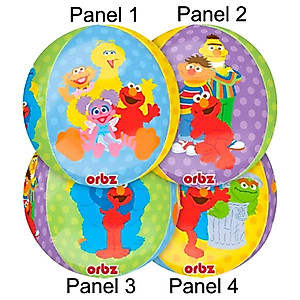 Anagram Elmo and Friends Birthday Party Supplies 13pc Balloon Bouquet Decorations