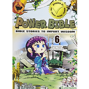 Power Bible #1-6 - Old Testament Set - Kids Comic Bible - Green Egg Media