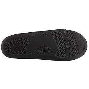 isotoner Men's Slippers, Microsuede Moccasin Indoor/Outdoor House Shoes with Cooling Memory Foam and Skid Resistance