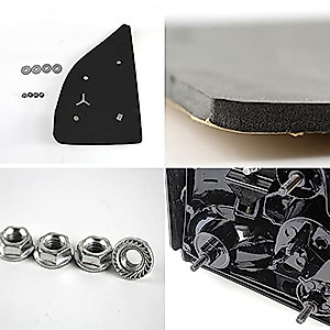 AKKON - For 00-05 Excursion 1999-2016 SuperDuty Pickup Truck Extendable Towing Manual Mirrors Left + Right Side Pair Replacement