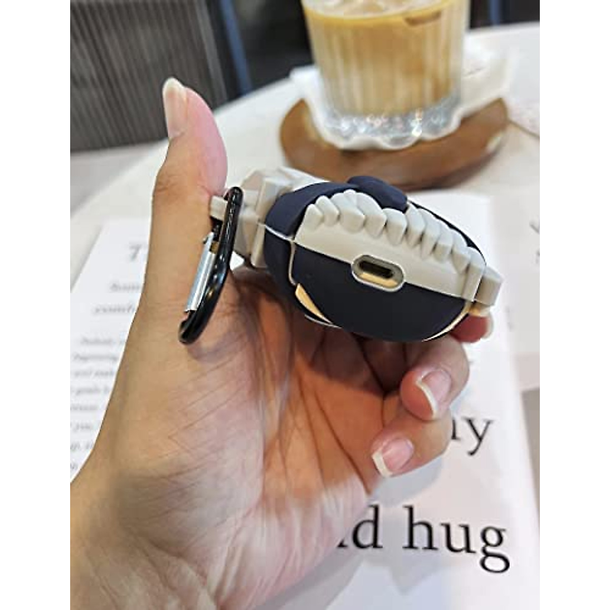 Cartoon Case Compatible for Apple AirPods 2/1 Anime AirPods Cute Case Cover 3D Slim Shockproof Silicone Shell Kawaii Funny Cover for AirPods (AirPods 2/1, Men)