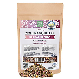 Small Pet Select - Zen Tranquility Herbal Blend, a Natural Herbal Treat for Rabbits and Guinea Pigs, 2.5oz
