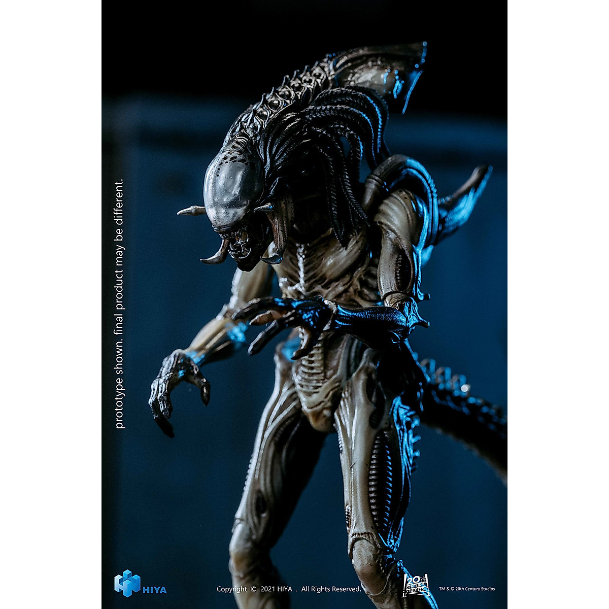 Hiya Toys Alien vs Predator: Requiem Predalien 1:18 Scale Figure, Multicolor