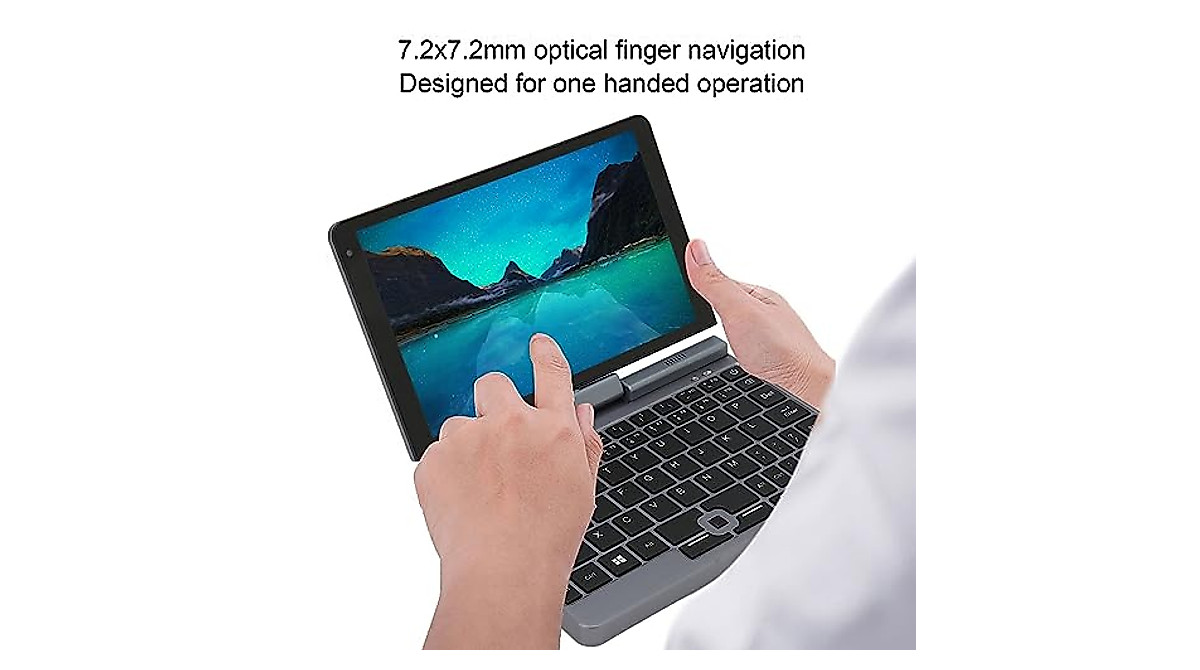 8 Inch Laptop, LPDDR5 12GB RAM Mini Laptop with Stylus, 2 in 1 180 ...