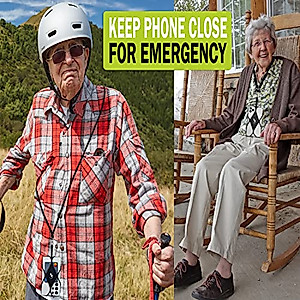 Cell Phone Lanyard Phone lanyards for Around The Neck Neck Lanyard Phone Crossbody (Black XL Neck - Black Diamond)