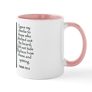 CafePress Shroud Of Turin Scripture Mug Ceramic Coffee Mug, Tea Cup 11 oz