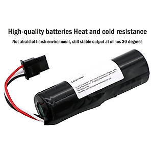 Gikysuiz Replacement Battery for Logitech UE Boom/UE Boom2/UE Blast/UE Boom 3 Wireless Bluetooth Speaker fits Part No Logitech S-00151/S-00122/S-00170/S-00166 3400mAh/3.7V