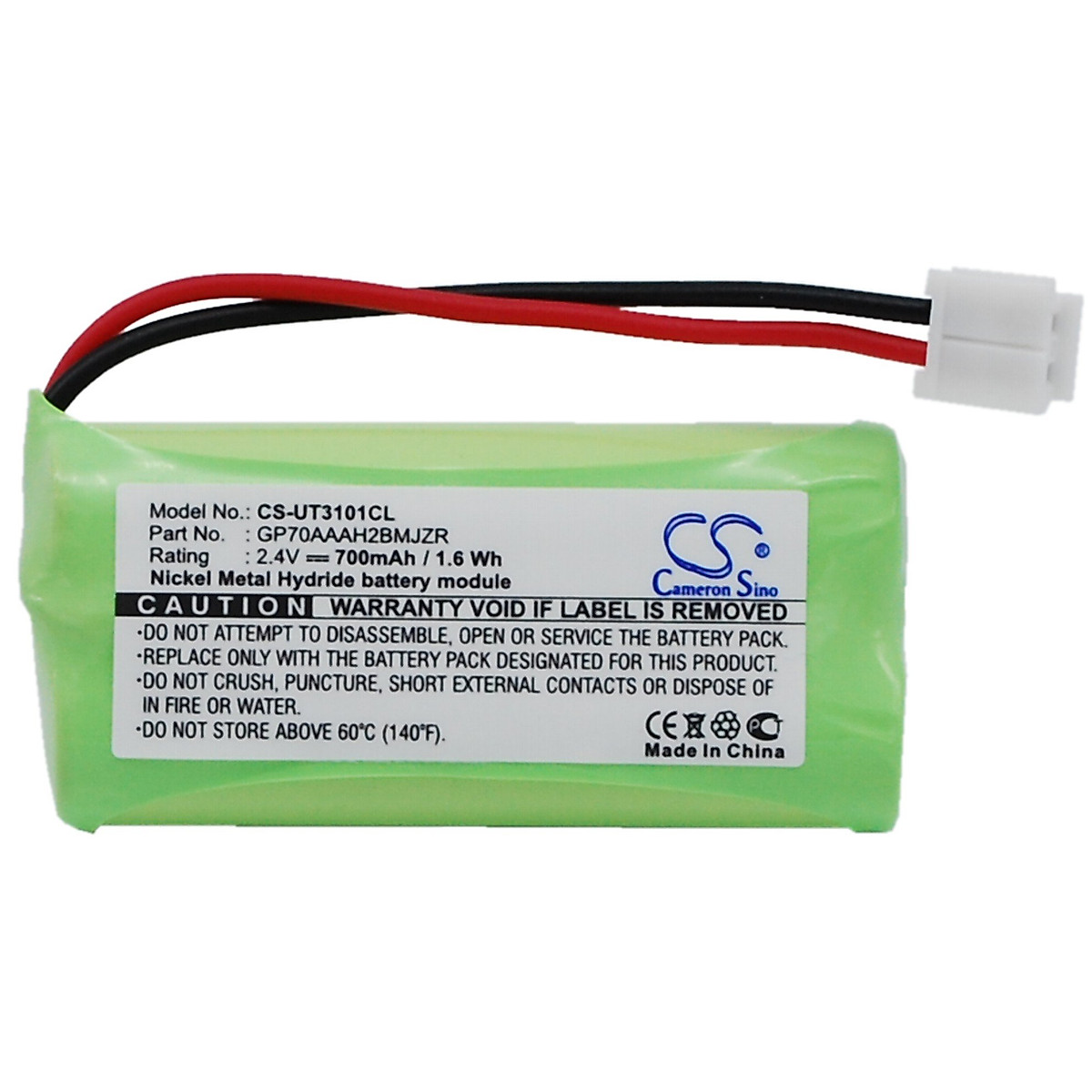 NUBODI Replacement for Battery V TECH 8013260000, 8013300100, 8913260000 DS61214, DS6121-4, DS61215, DS6121-5, DS61225, DS6122-5, DS6201, DS6211, DS62112