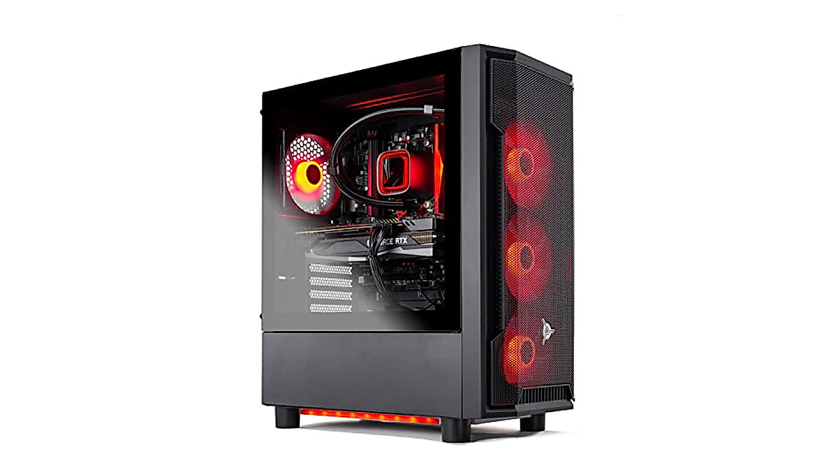 Skytech Gaming Skytech Shadow Gaming PC Desktop – AMD Ryzen 5 7600X 4.7 ...