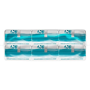 gimMe - Sea Salt Organic Roasted Seaweed Sheets Keto, Vegan, Gluten Free Great Source of Iodine & Omega 3’s Healthy On-The-Go Snack for Kids Adults 6 Count( Pack 1)