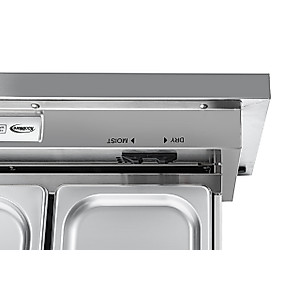 KoolMore 30 in. Built-in Residential Warming Drawer with Three Compartments in Stainless-Steel (KM-RWD-30SS)