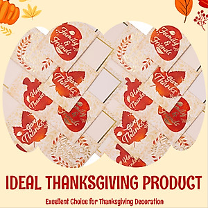 JOYIN 36 Thanksgiving Turkey Cutlery Decorative Gold Foil Utensil Holders for Autumn Fall Harvest Party Favor Supply Dinner Table Decor.