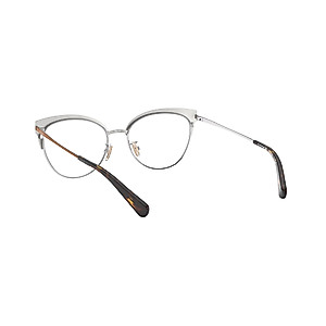 Coach HC5108 Prescription Eyewear Frames, Brown Silver Gold Gradient/Demo Lens, 54 mm