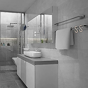 Mini Skater 2.5" Small Plastic S Shaped Hooks, Multifunctional Portable S Shape Hanging Hooks for Hanging Plants, Kitchen, Bathroom Hook Clothes S-Hooks(10Pcs) (Pink)