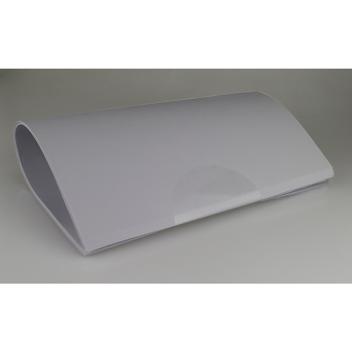 ChromaLabel 3 Inch Clear Round Wafer Seals, 500 per Roll