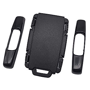 Smart Key Fob Case Shell Fit for Chevy Tahoe Suburban / GMC Yukon 2014 2015 2016 2017 M3N-32337100 Keyless Entry Remote Control Car Key Fob Cover Casing (Black)