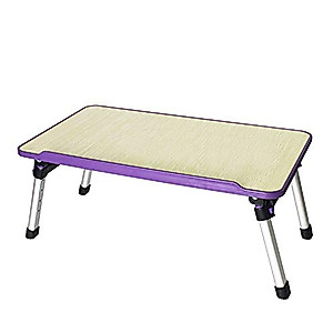 WXBDD Adjustable Folding Laptop Table,Laptop Table, Adjustable Laptop Desk, Laptop Stand for Bed, Bed Table, Bed Desk, Bed Tray, Foldable Table Portable Desk (Color : D)