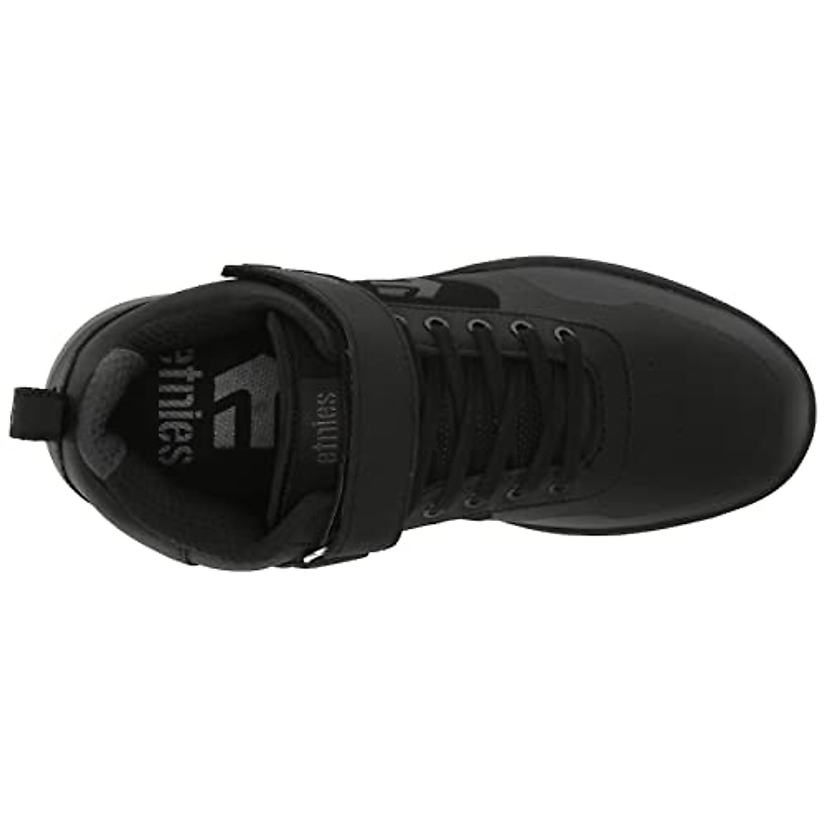 Etnies Men's Culvert Mid Top Michelin Rubber Mountain Bike Shoe Skate, Black/Black/Reflective, 11