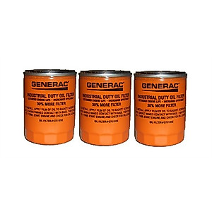 070185F Generac Guardian oil filter 3pk